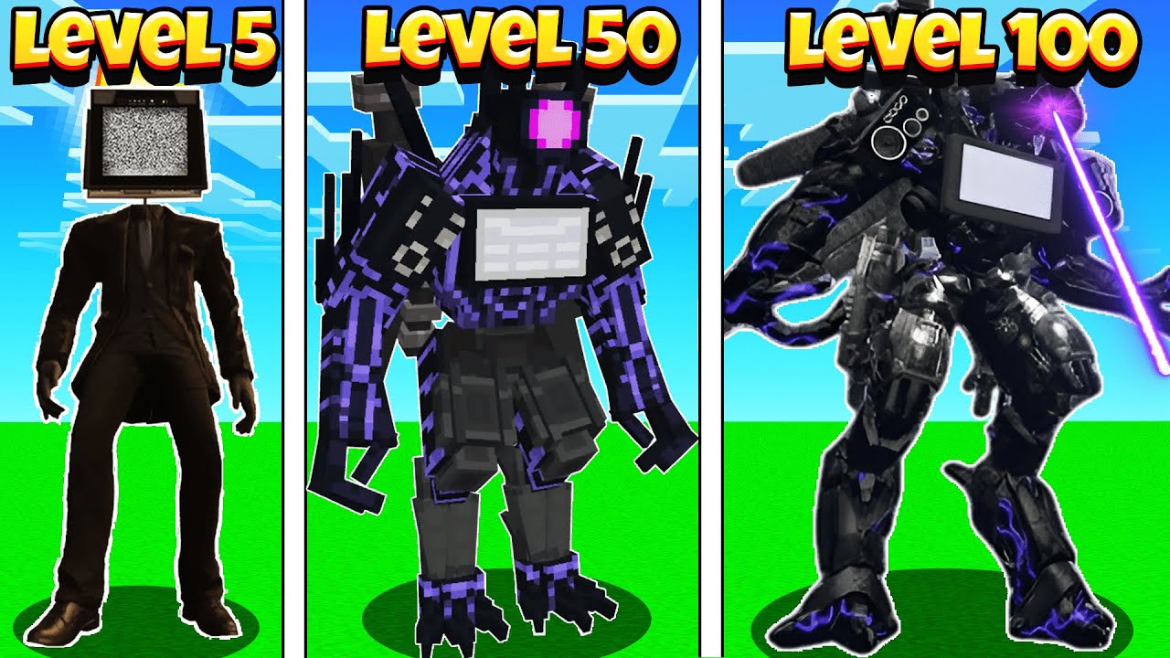 TRİ TITAN SEVİYELERİ 😱 - Minecraft - YouTube