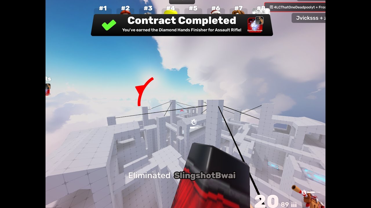 Getting DIAMOND HANDS in ROBLOX RIVALS!! - YouTube