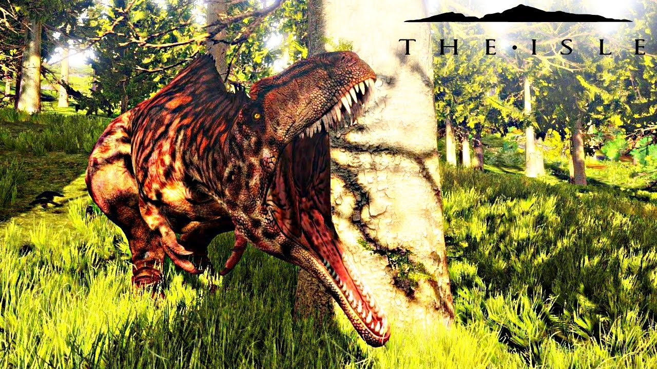The Isle - ACRO PROGRESSION, HUNTING & STALKING REX + INJURED ACRO ...