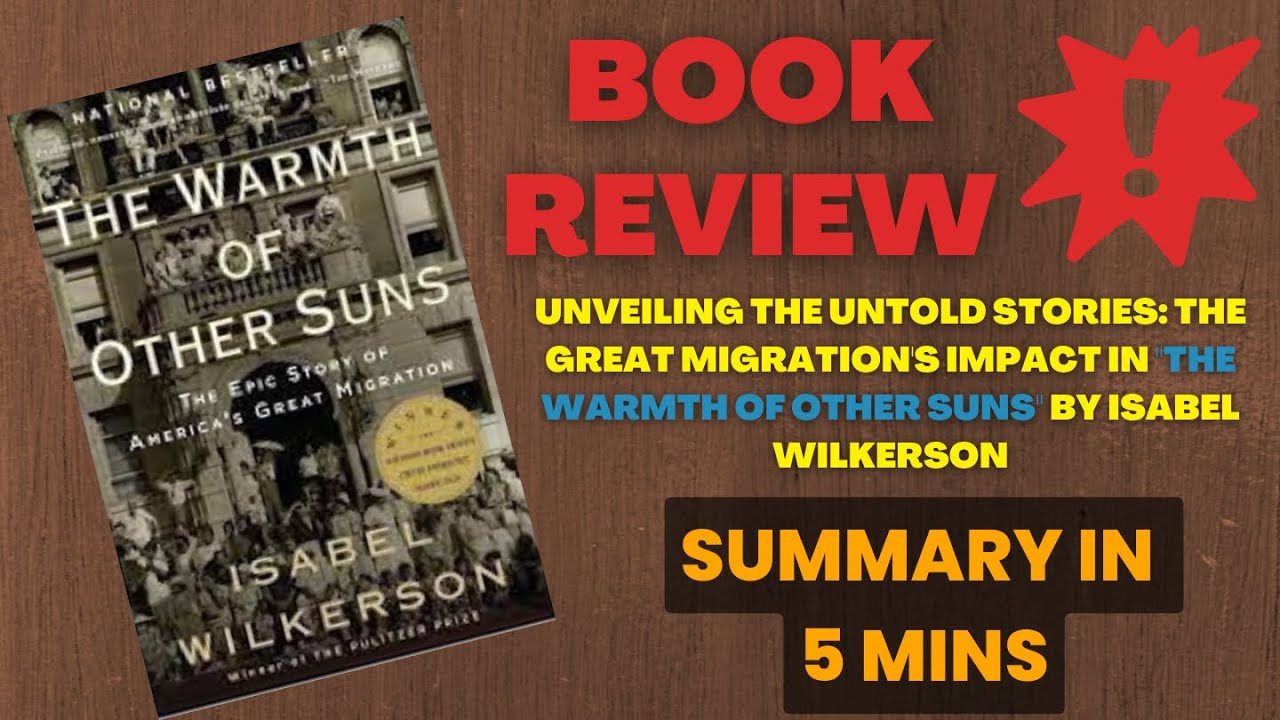 Exploring the Great Migration | 'The Warmth of Other Suns' by Isabel ...