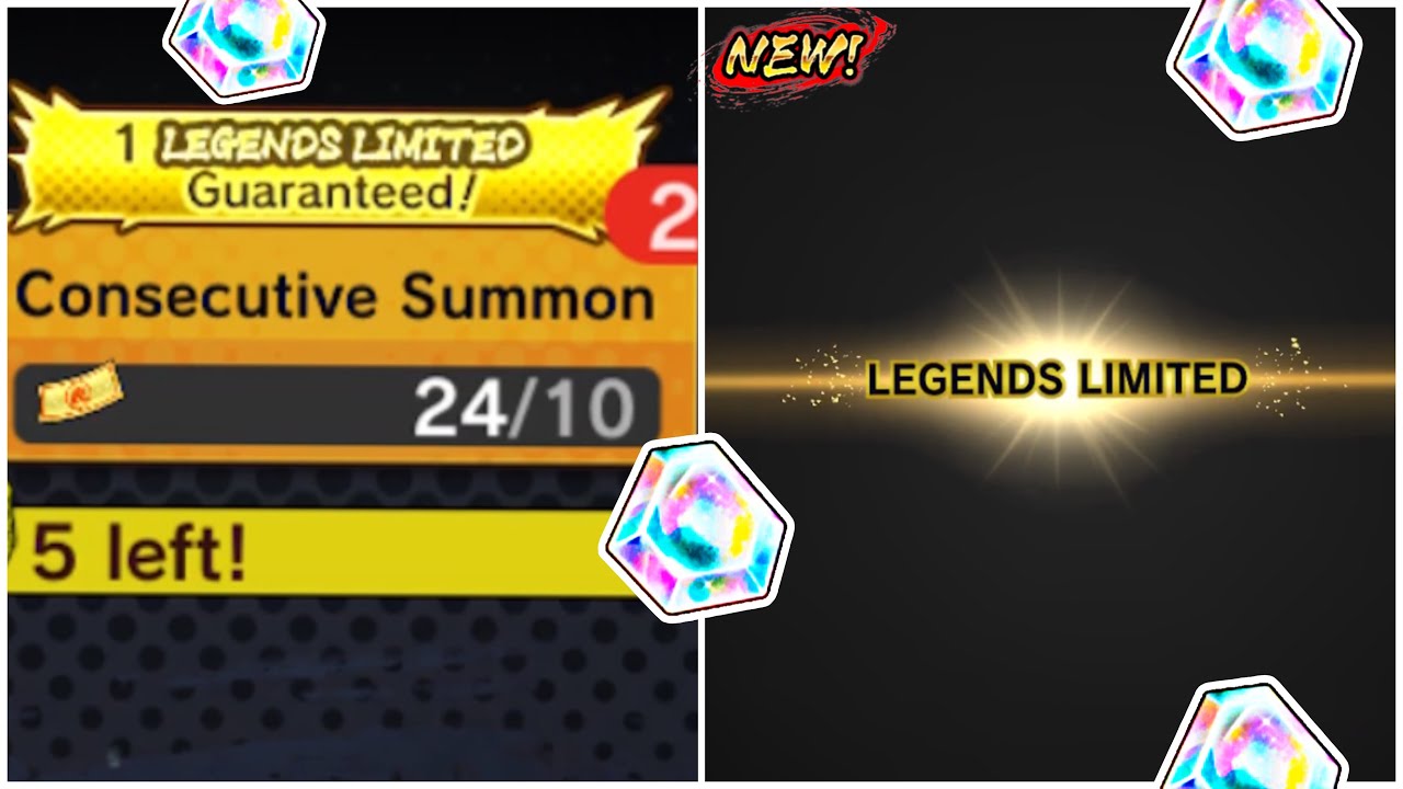 💎DOUBLE LEGENDS LIMITED GUARANTEED SUMMONS!!!💎 dragon ball legends ...