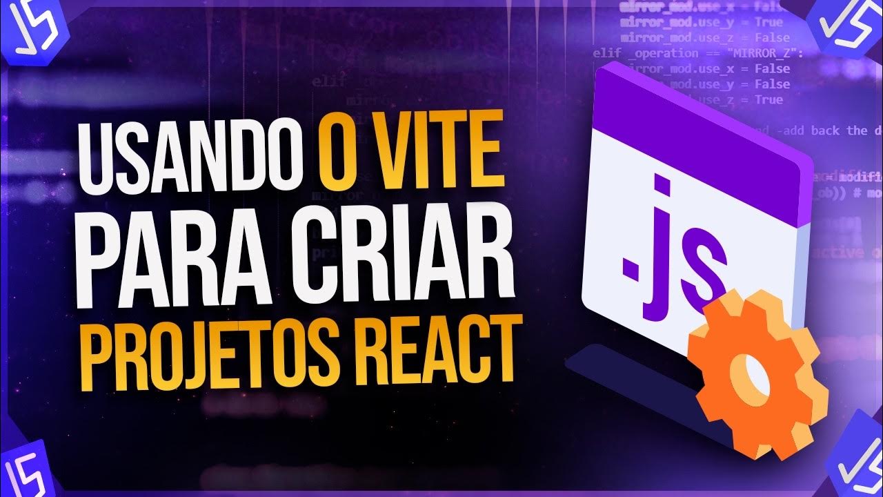 Usando o Vite para Criar Projetos React - YouTube