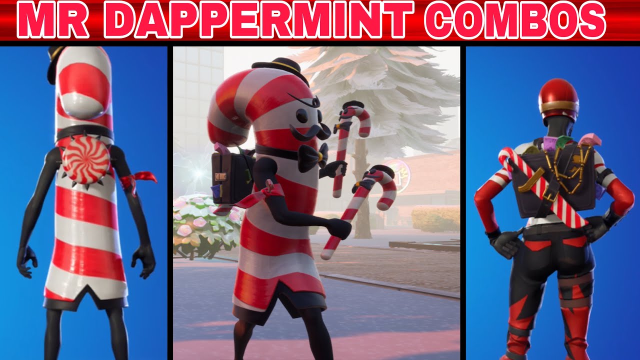 BEST MR. DAPPERMINT COMBOS IN FORTNITE | Mr. Dappermint Gameplay ...
