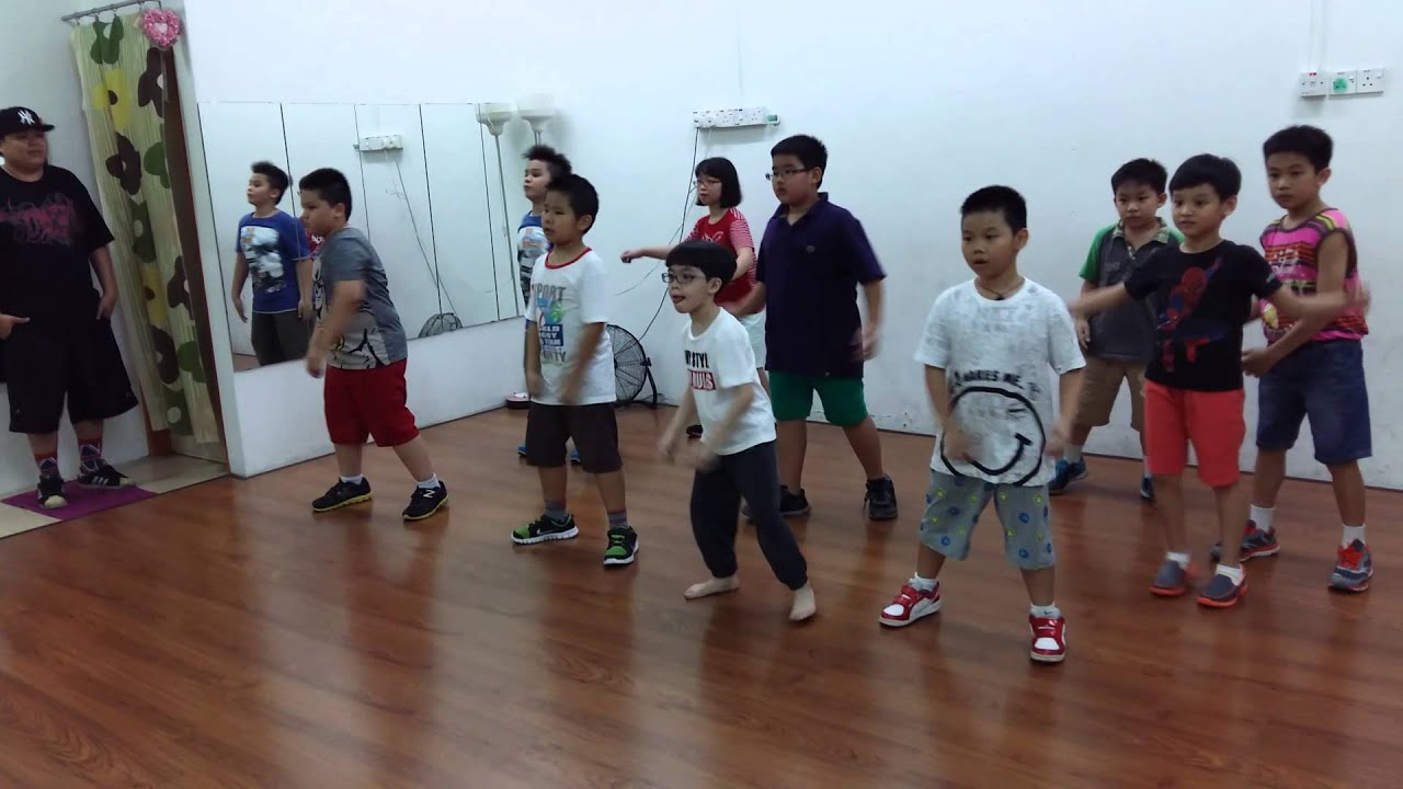 2015 March Kids Hip Hop Practice in Penang - YouTube