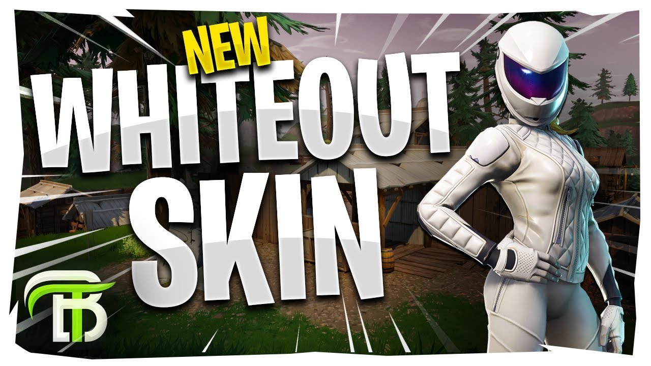 NEW WHITEOUT SKIN | Fortnite Battle Royale | OpTicBigTymeR - YouTube