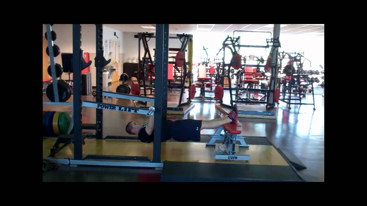 Inverted Rack Row - YouTube