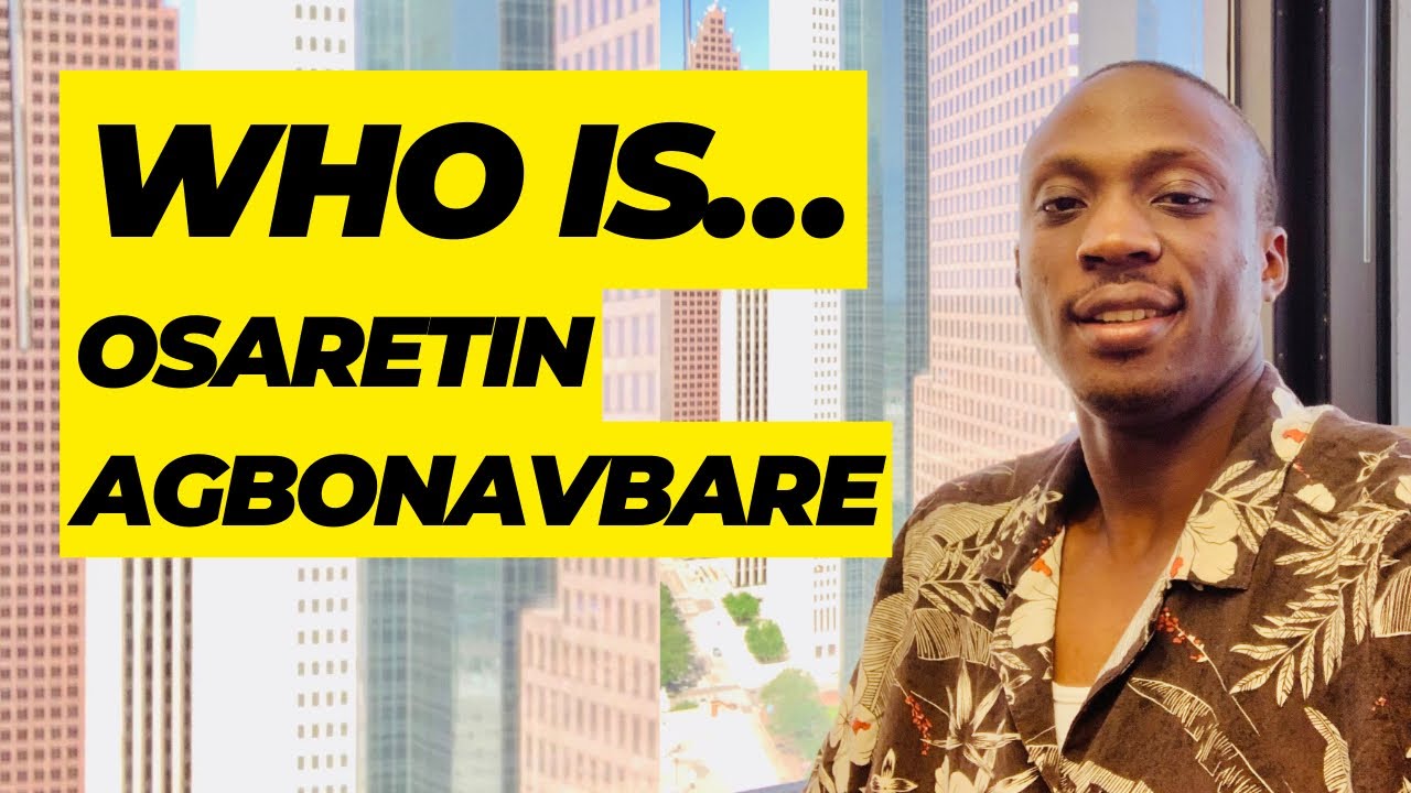 Who is Osaretin Agbonavbare? |UNGA78 - YouTube