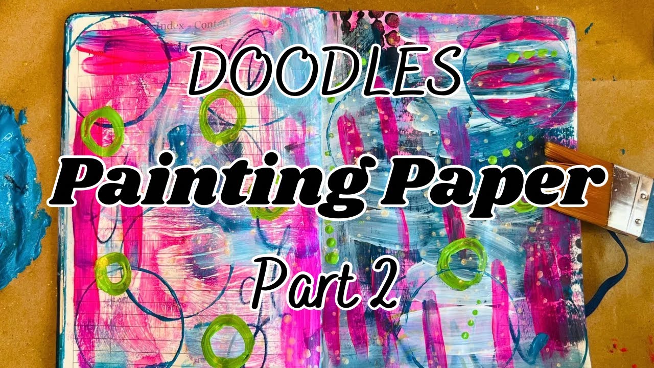 Easy Art Journal DOODLES // Art Journal Ideas // MIXED MEDIA Journal ...