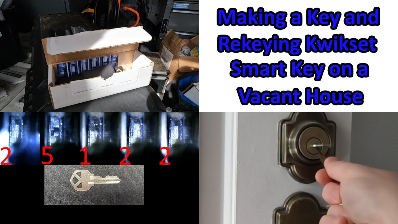 (594) Making a Key and Rekeying Kwikset Smart Key - YouTube