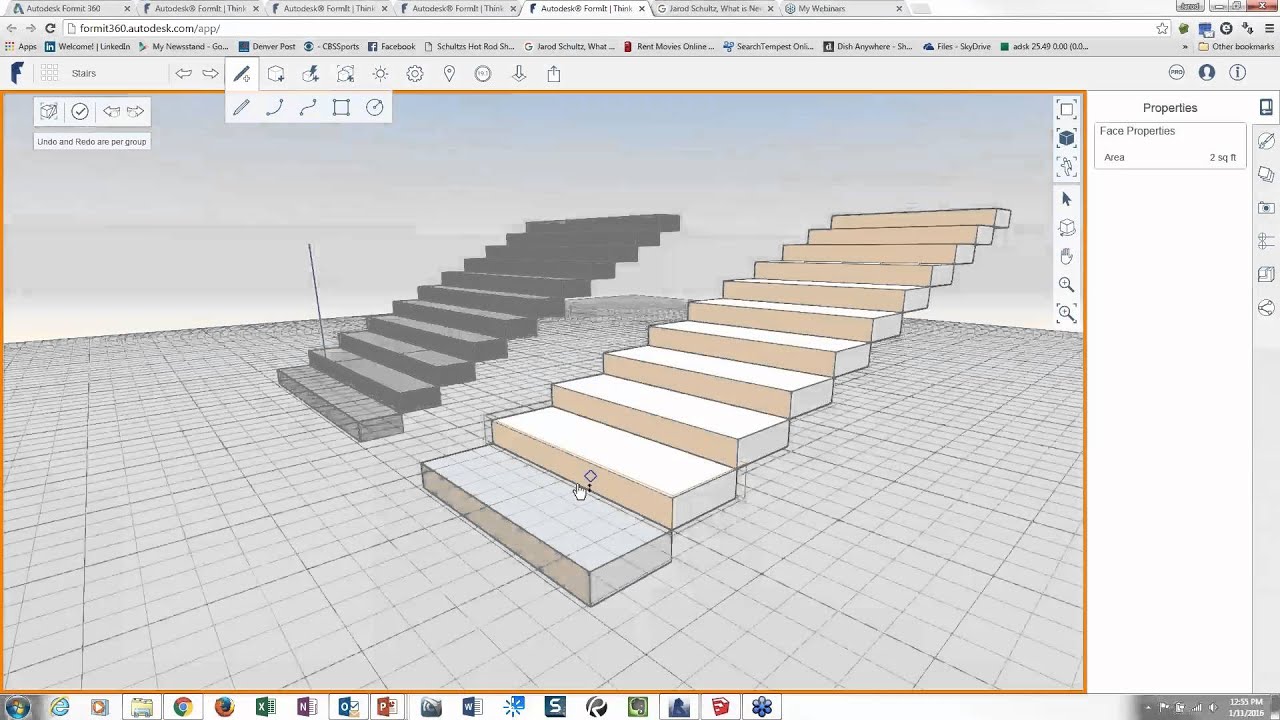 Array for Stairs - YouTube