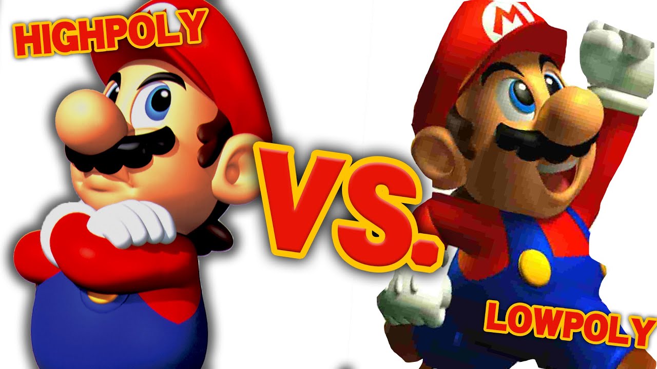 Render96 SGI vs Low Poly SGI - Models Comparison. - YouTube