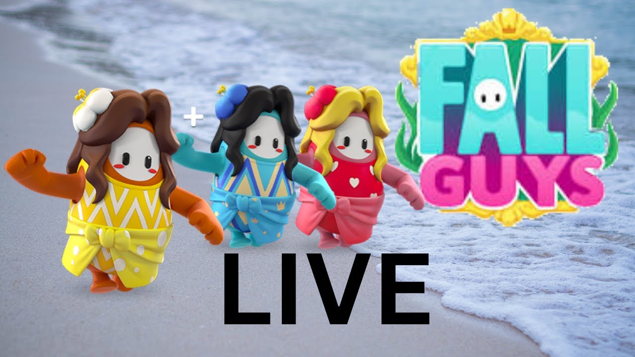 🔴 Fall Guys LIVE in the Tropic Fashion Trio Costumes (Season SS3) - YouTube