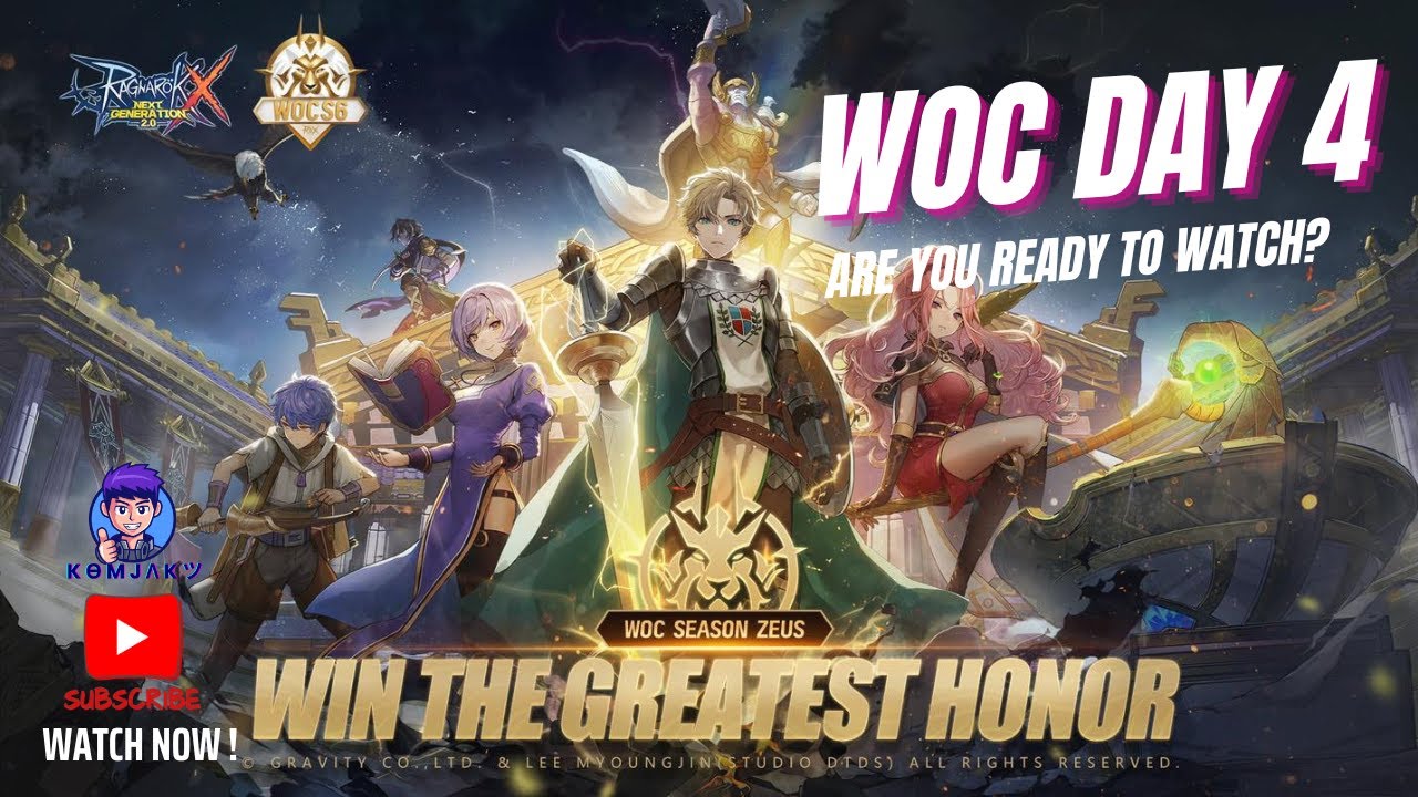 LIve ROX : KVM และ WOC S6 day 4 - YouTube