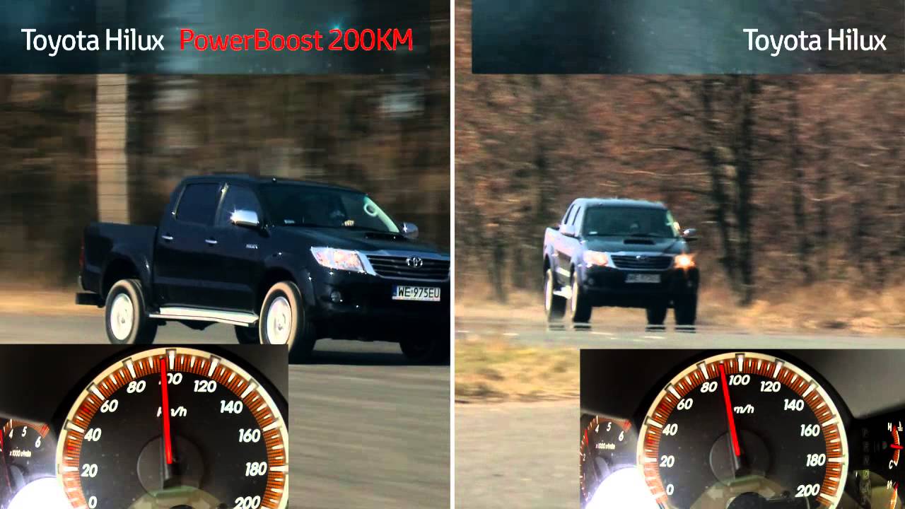 Power Boost - Toyota Hilux - YouTube