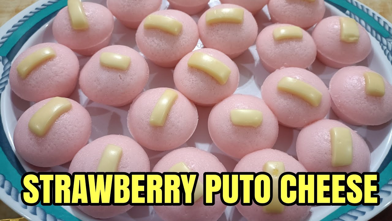 STRAWBERRY PUTÓ CHEESE | PATOK NA NEGOSYO | No Egg , No Milk | Milas ...