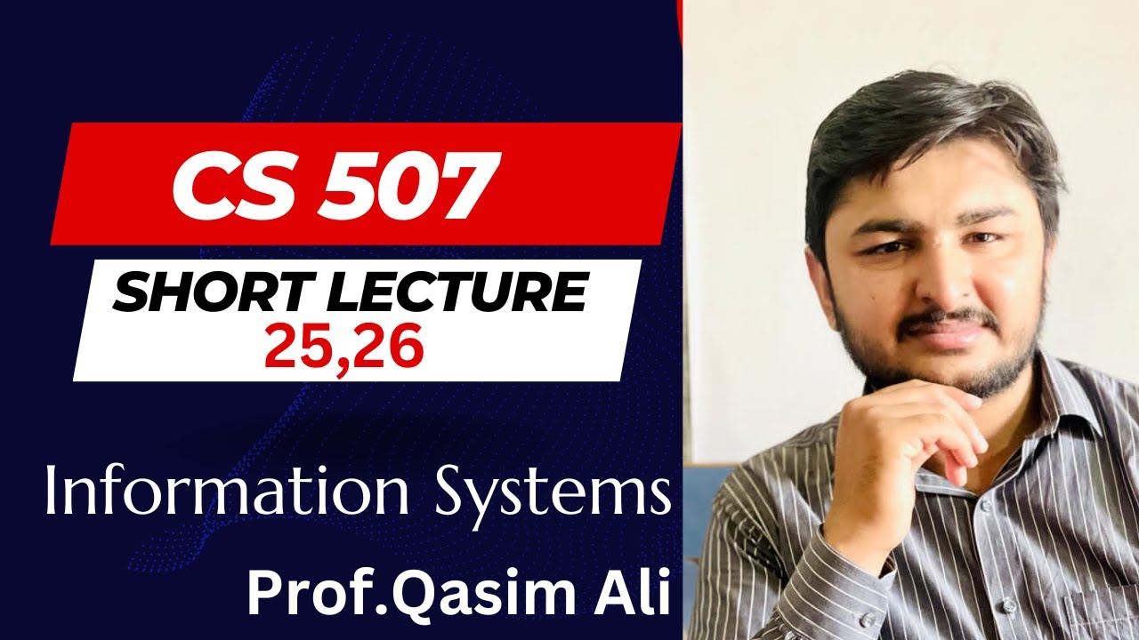 CS507 Short Lecture 25,26 || VU Final Term Preparation 2023 || Qasim Ali - YouTube