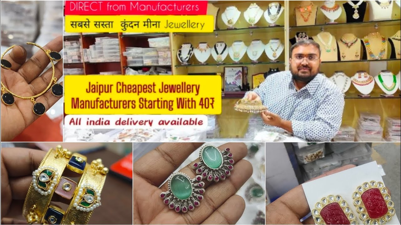 Artificial Jewellery Wholesale market Jaipur | Jaipuri Handmade Brass ...