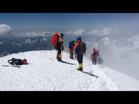 16 Temmuz 2019/Kazbek dağı zirve/Gürcistan