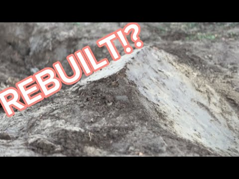 Epic Jump Transformation: Rebuilding Jumps with Clay | Trail Building ...