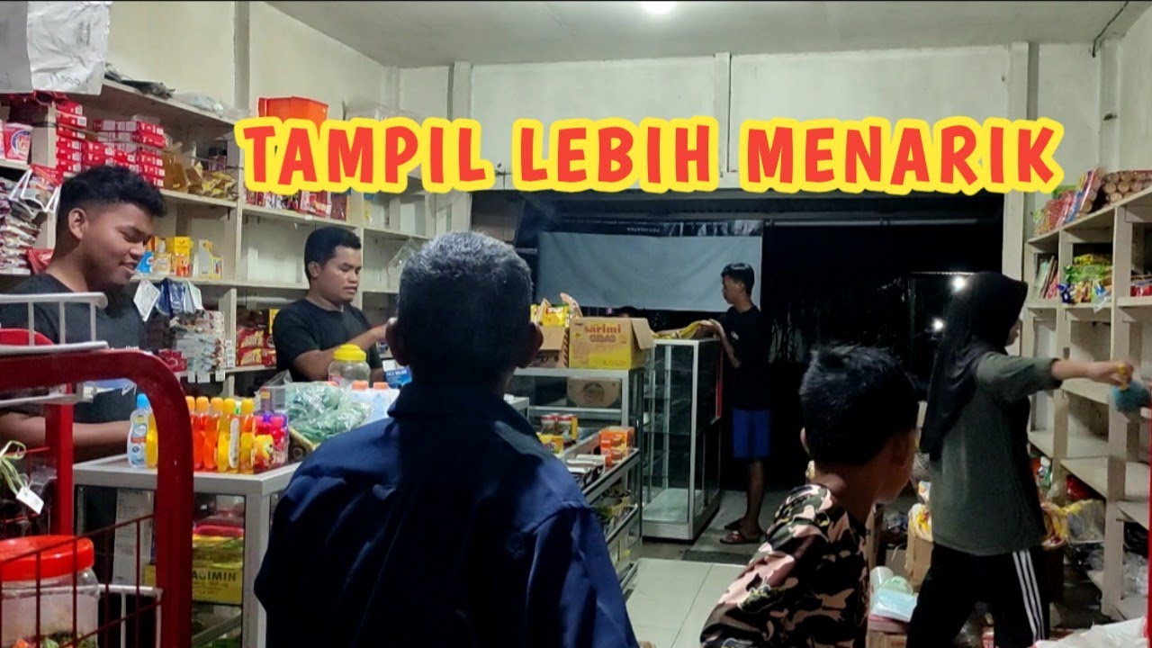 Pemindahan Barang Di Warung Sembako Youtube