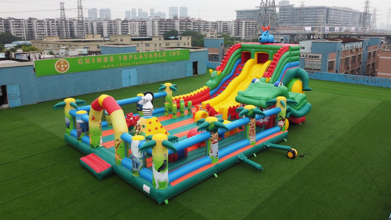 Giant inflatable park animal theme commercial inflatable fun city ...