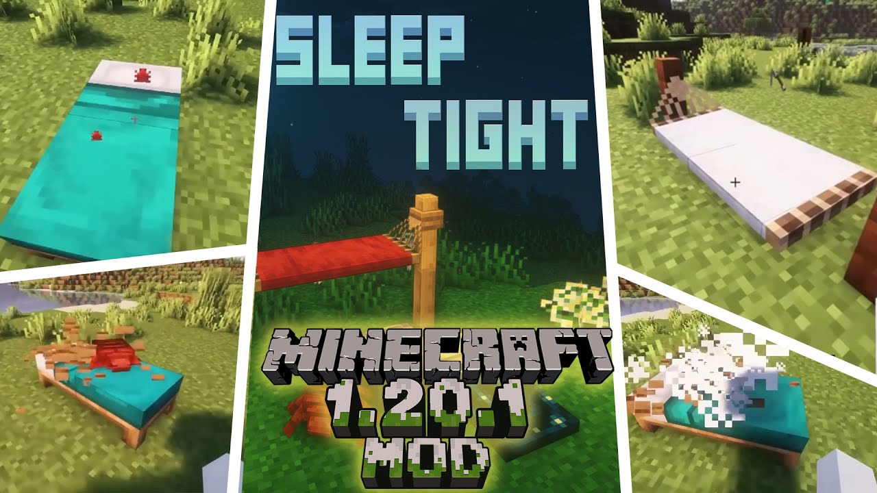Minecraft Mod | The high-version bed module makes for a better sleep ...