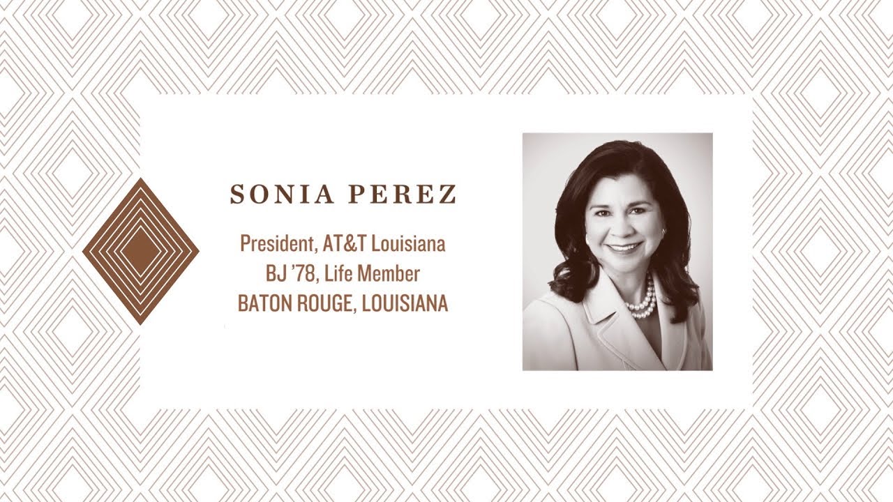 2017 Distinguished Alumna: Sonia Pérez - YouTube