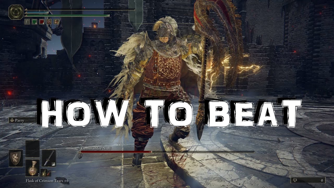 Elden Ring - How to Beat - Commander Niall BOSS - YouTube