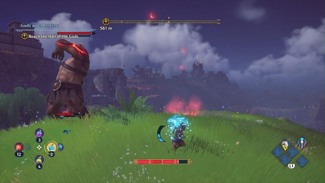 Immortals Fenyx Rising Combat Gameplay - YouTube