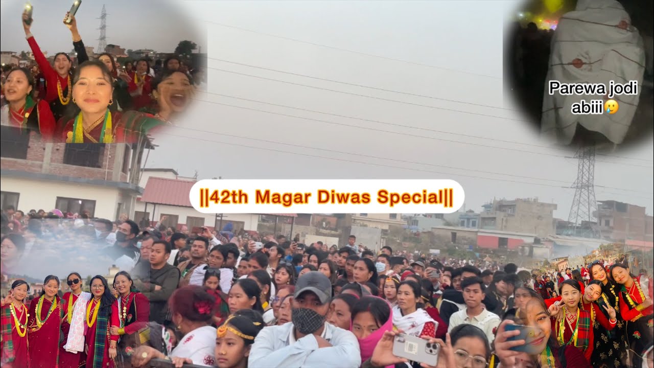 ||42th MAGAR DIWASH SPECIAL VLOG||NACHIYO DARO SABAI VAYERA😂|| - YouTube