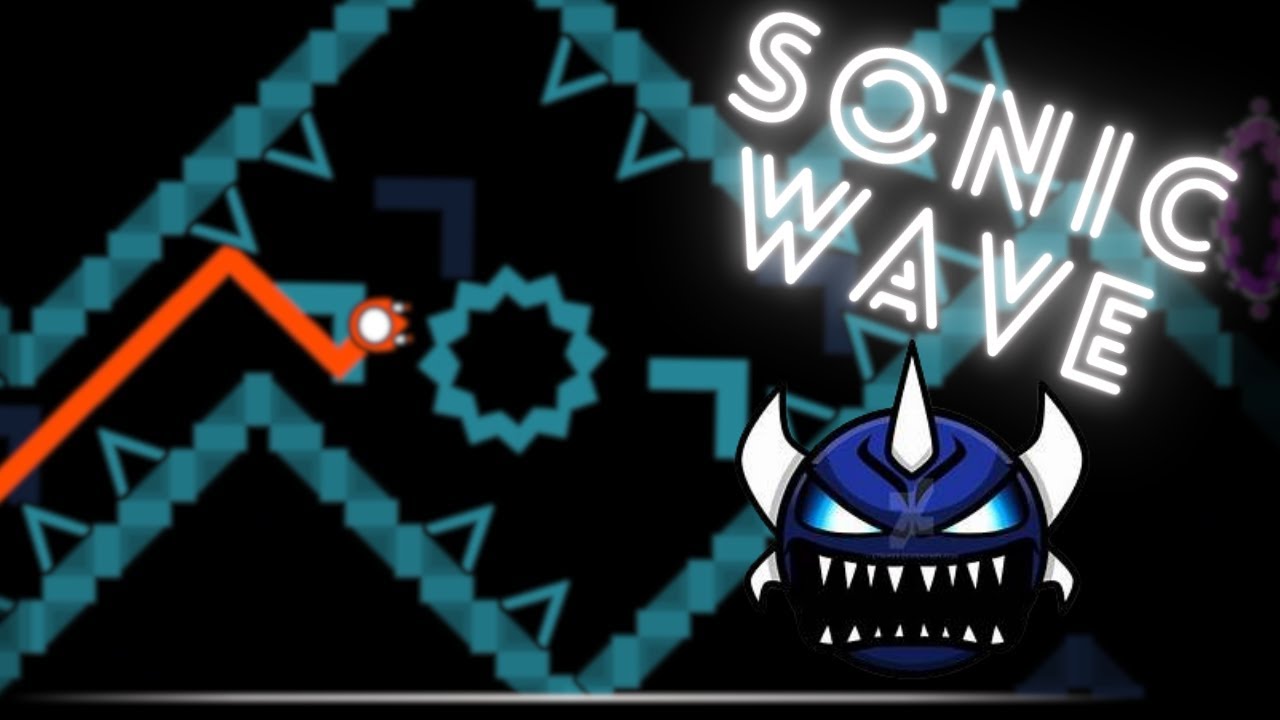 [New Hardest] Sonic Wave 54% | Geometry dash 2.2 - YouTube