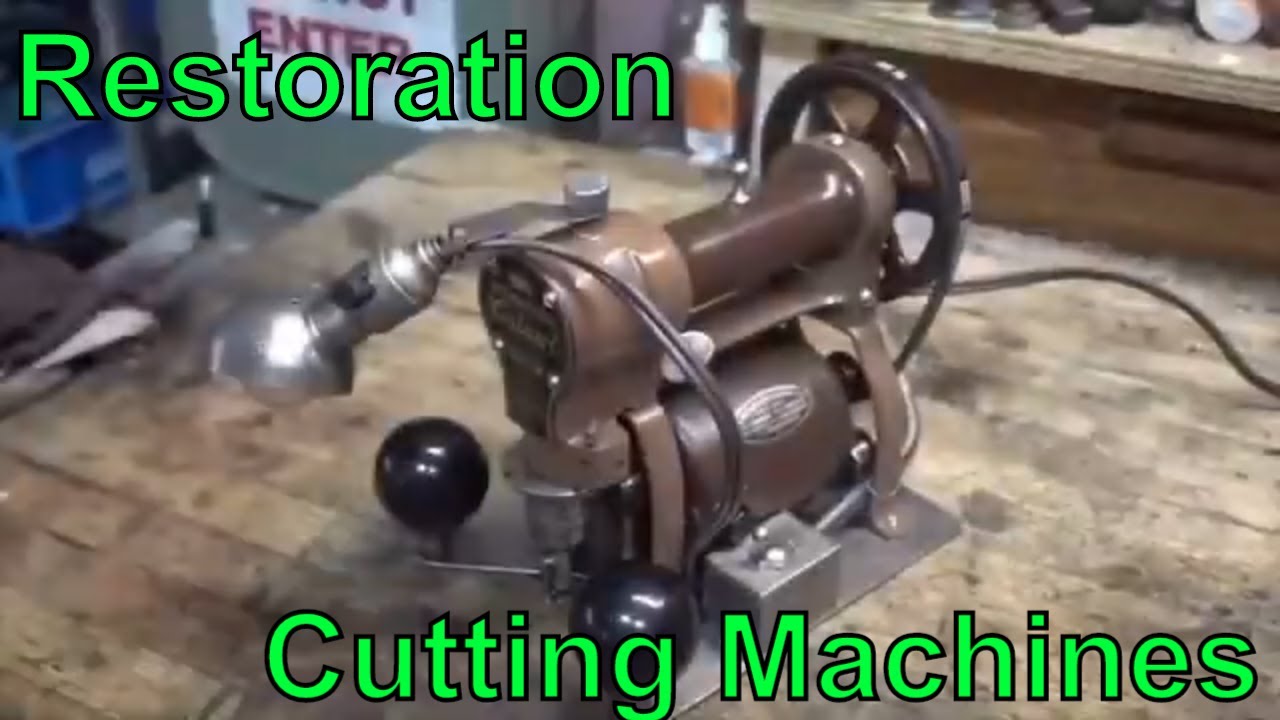 Restoration old cutting machines - YouTube