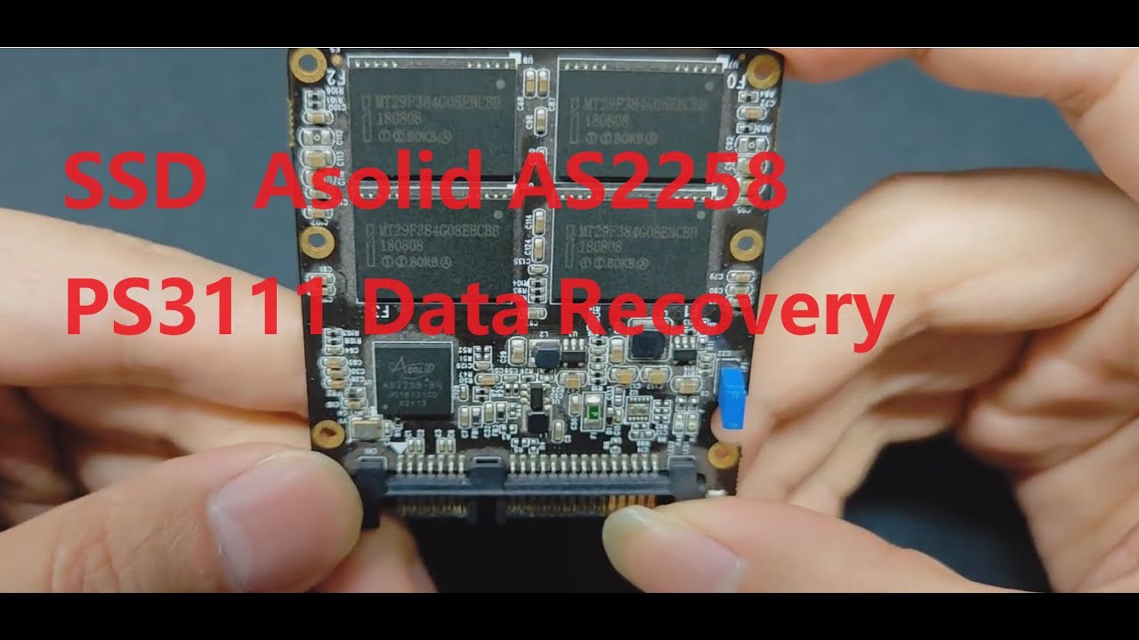 MRT SSD Asolid AS2258 PS3111 Data Recovery - YouTube
