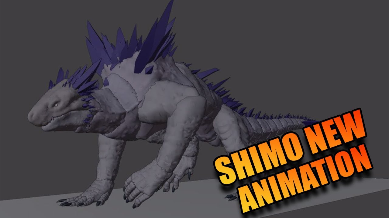 NEW PROGRESS FOR SHIMO ANIMATION - Kaiju Revolution - YouTube