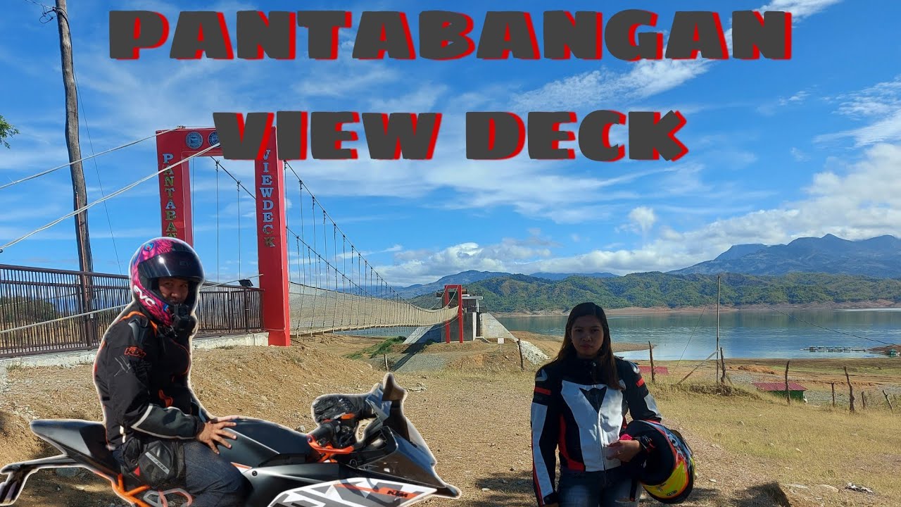 hanging bridge/view deck/pantabangan nueva ecija - YouTube