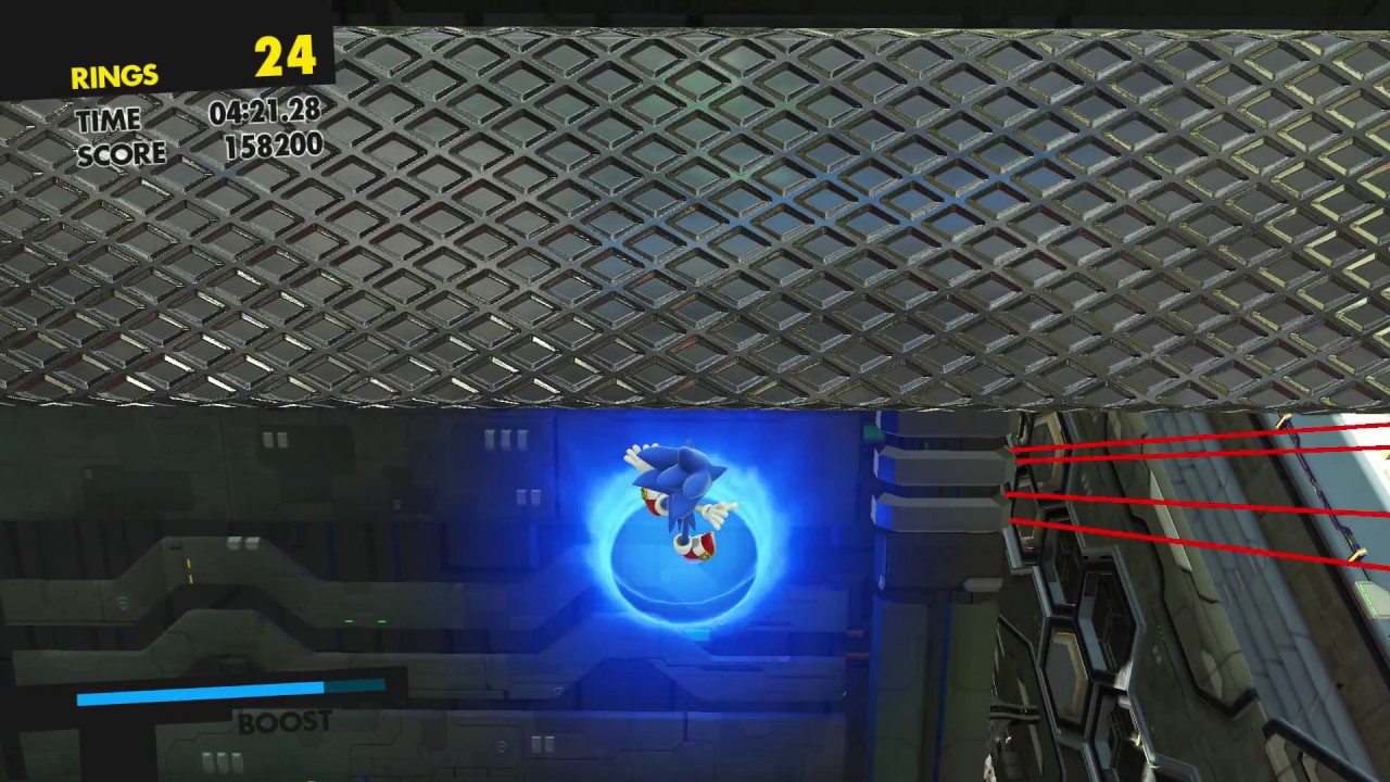 Sonic Forces- Glitch- Floaty Sonic - YouTube