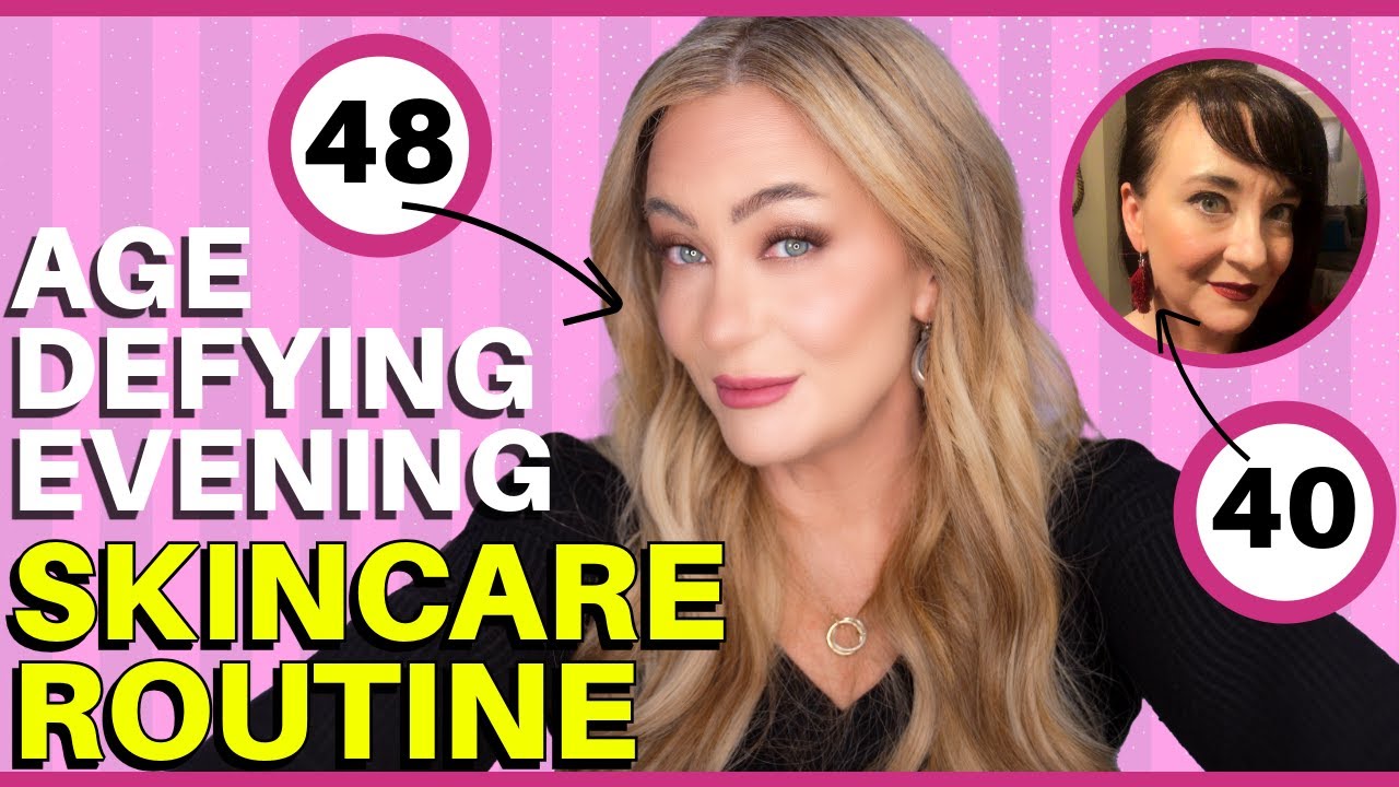 My PM Skincare Routine Over 40: Peptides, Retinoid & Red Light for Anti ...