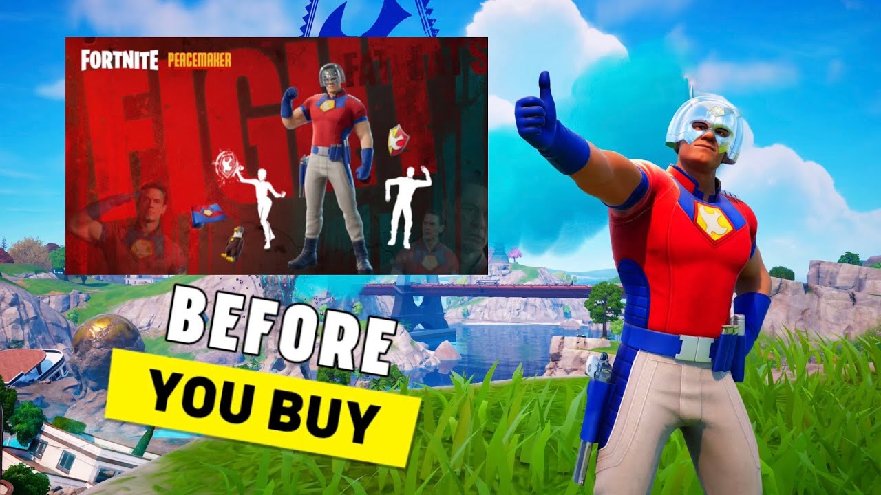 PEACEMAKER BUNDLE GAMEPLAY | PEACEMAKER x FORTNITE (Before You Buy ...