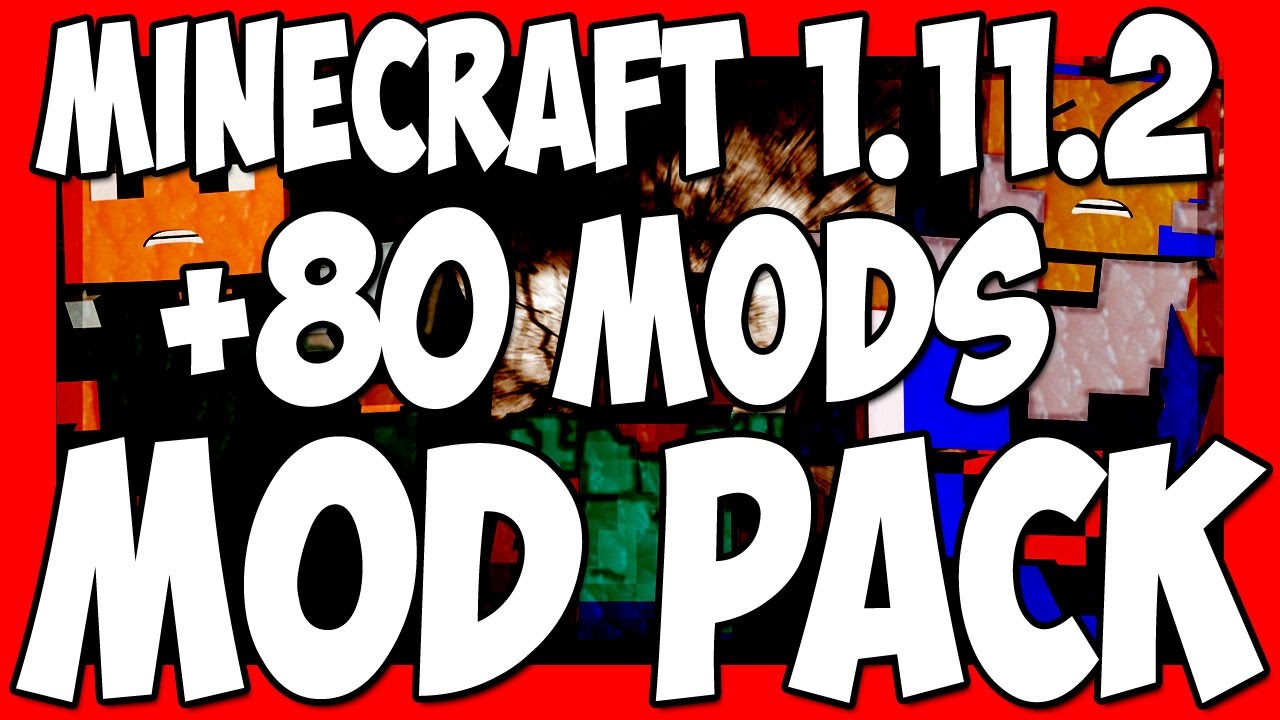 Minecraft 1.11.2 - Mod Pack + 80 mods - Pasta .minecraft - YouTube