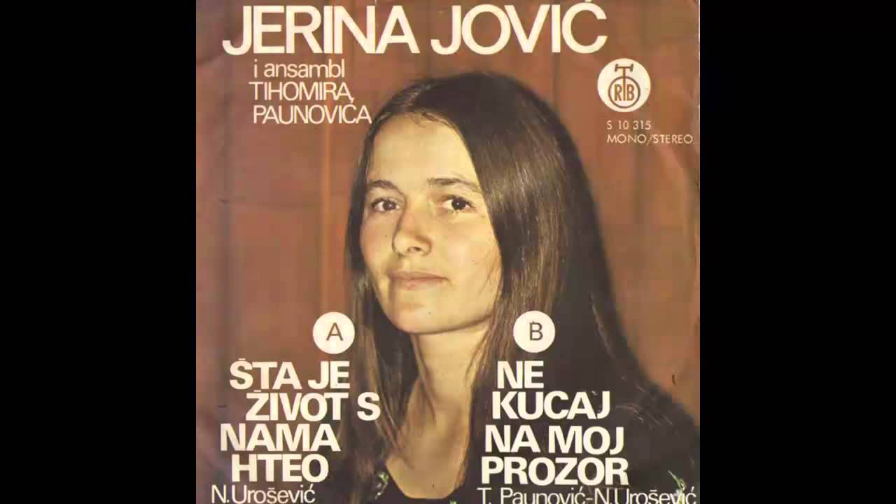 Jerina Jovic - Sta je zivot s nama hteo - (Audio 1975) HD - YouTube