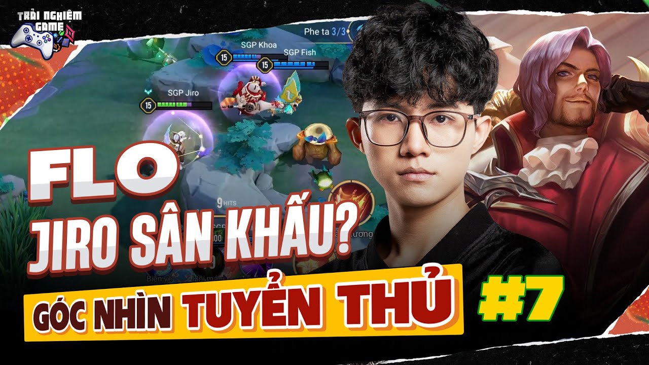 Liên Quân Góc Nhìn Tuyển Thủ SGP Jiro florentino Quý Báo, ĐTDV Mùa Xuân 2024, TNG - YouTube