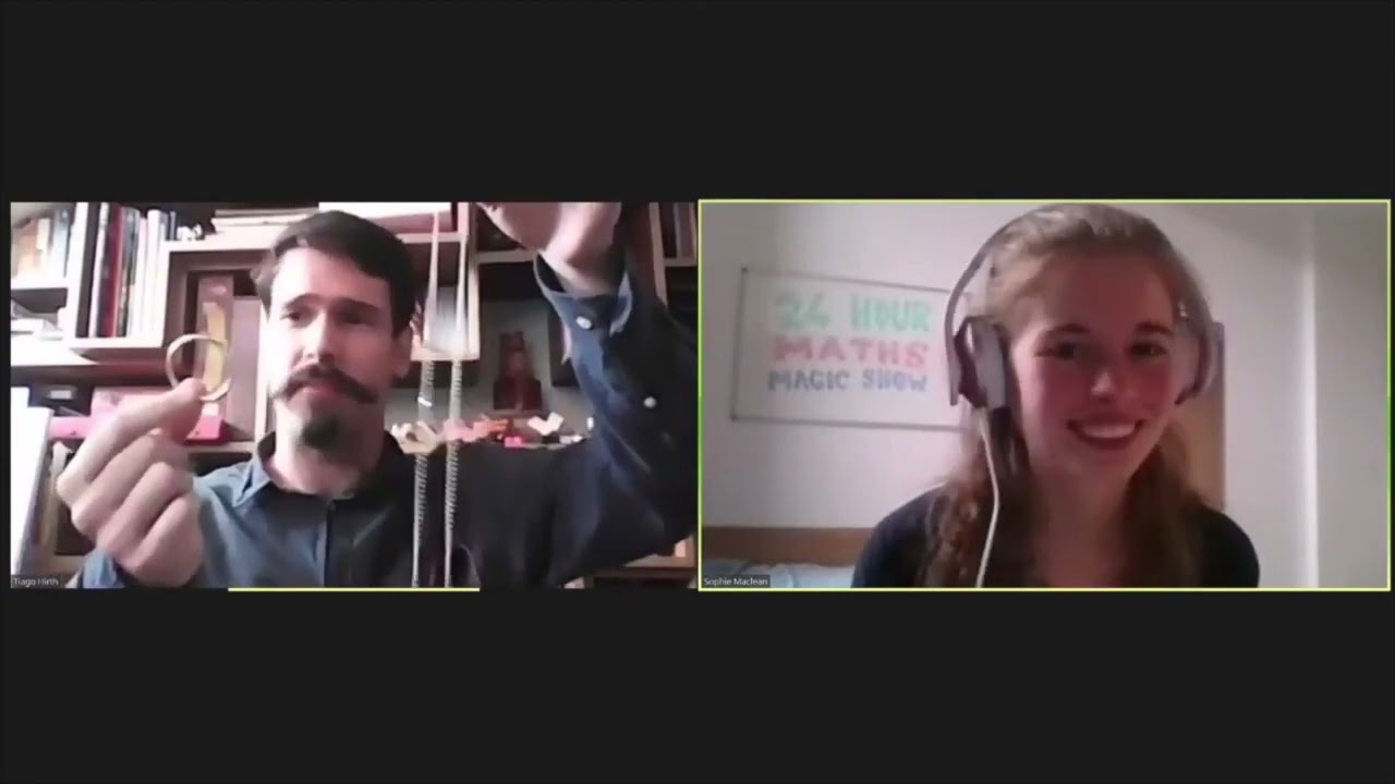 24 Hour Maths Magic Show - Tiago Hirth - YouTube