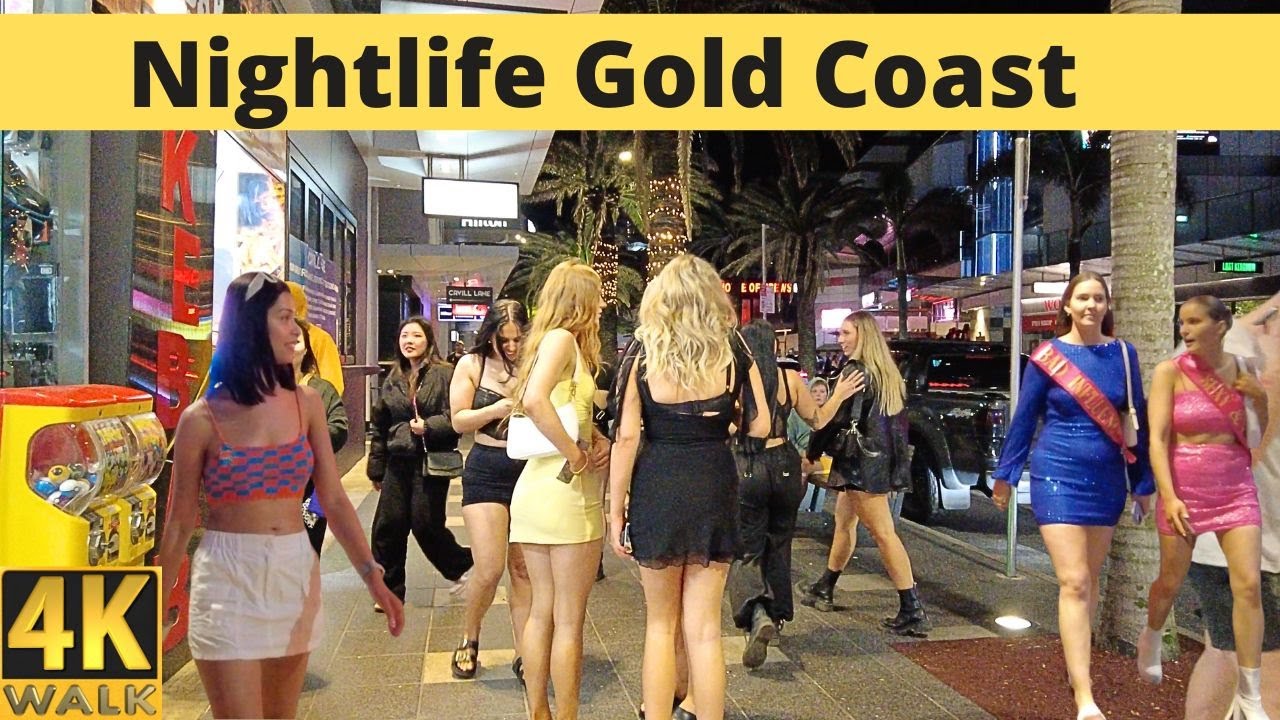 Australia Nightlife 🇦🇺 Gold Coast 4K - YouTube