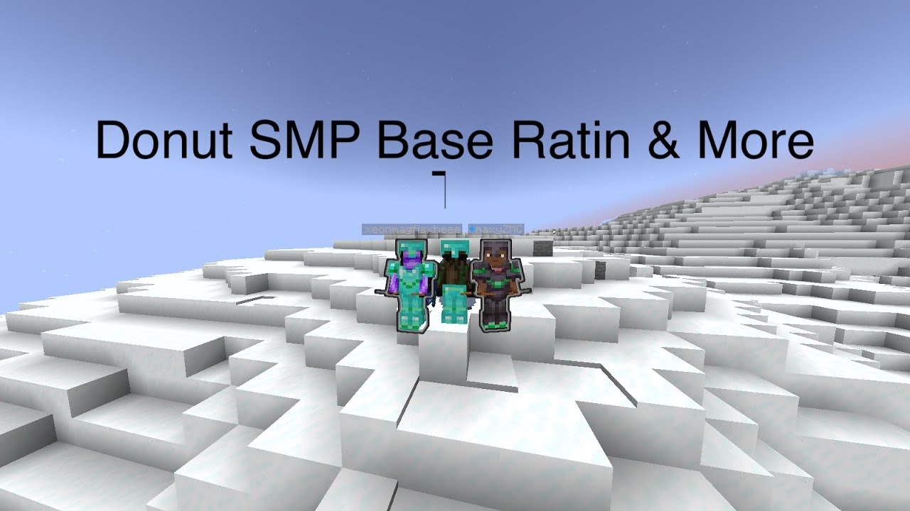 Donut SMP Base Rating winner gets 1million - YouTube