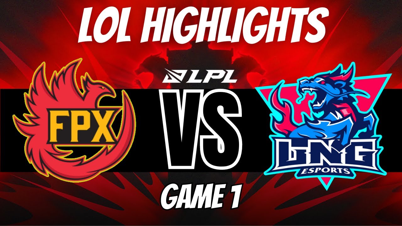 FPX vs LNG - Highlights - GAME 1 | LPL Summer 2023 - YouTube