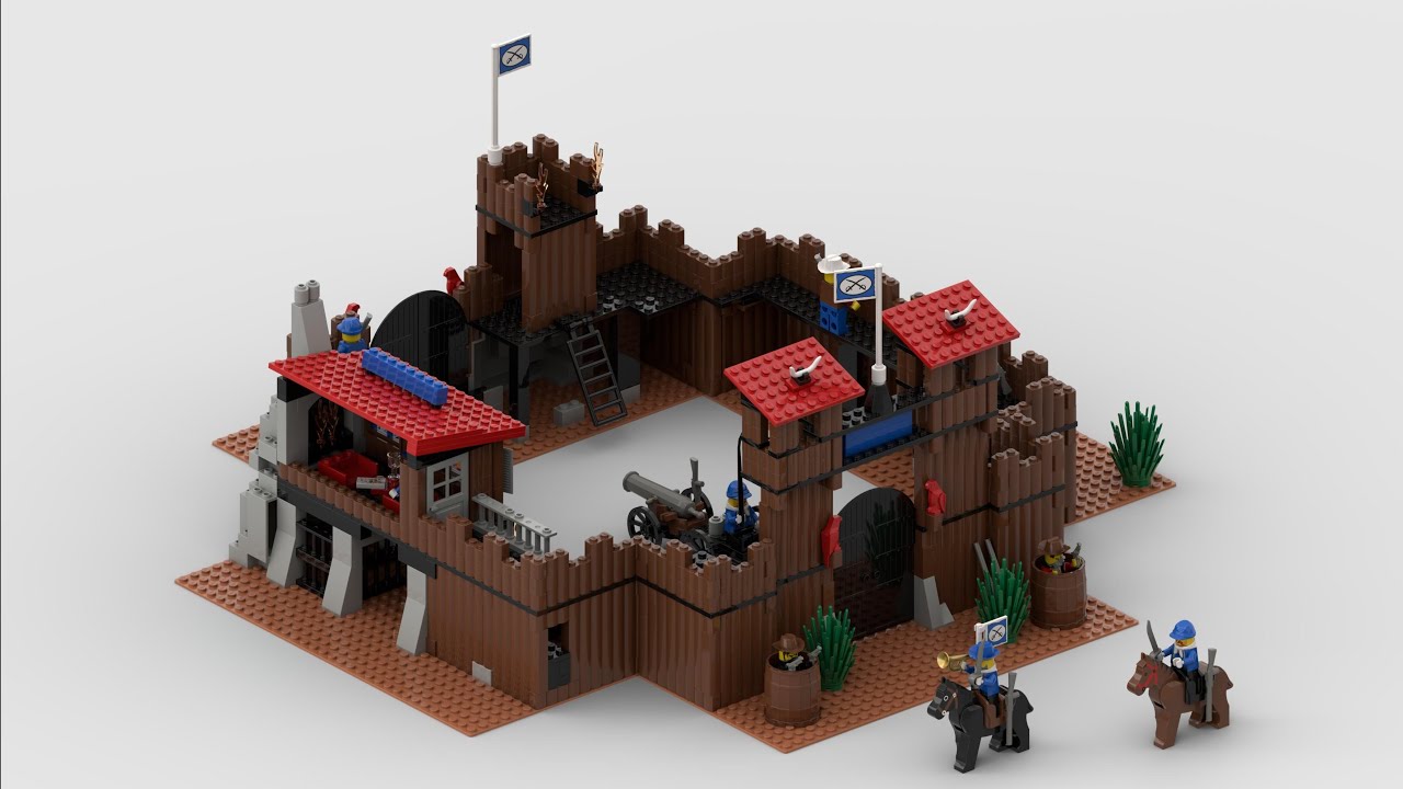 6769 Lego System Fort Legoredo - YouTube