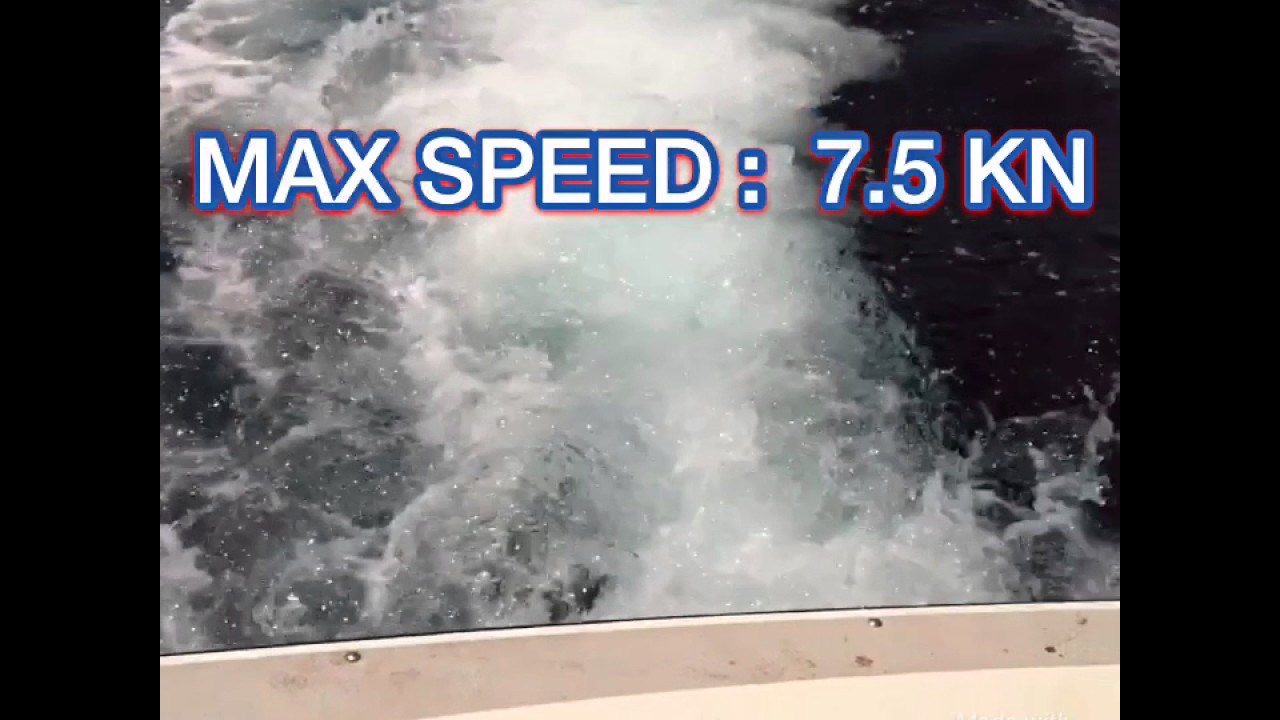 NANNI DIESEL N4.50 - IERISSOS 9 METER FISHING - YouTube