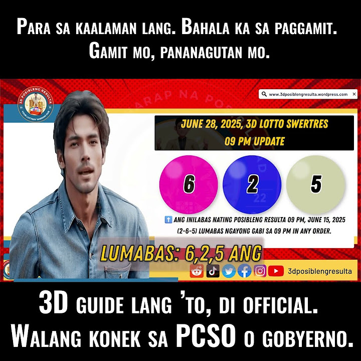 Can YOU Win the Swertres Lottery Today?! 🎉(June 29, 2025, 2PM) #Swertres #WinningNumbers #2PM ...