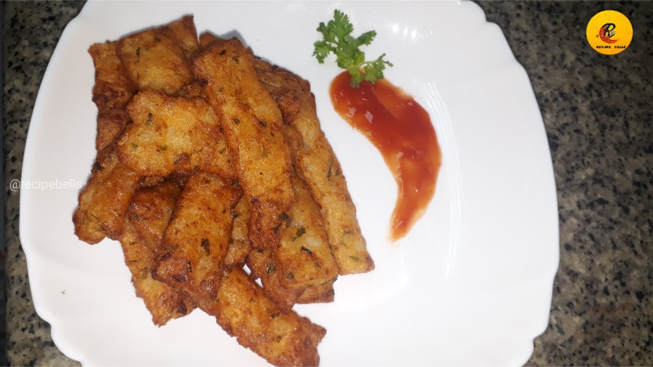 Crispy Potato Cheese Sticks | Kids Special Recipe | Cheesy Potato ...