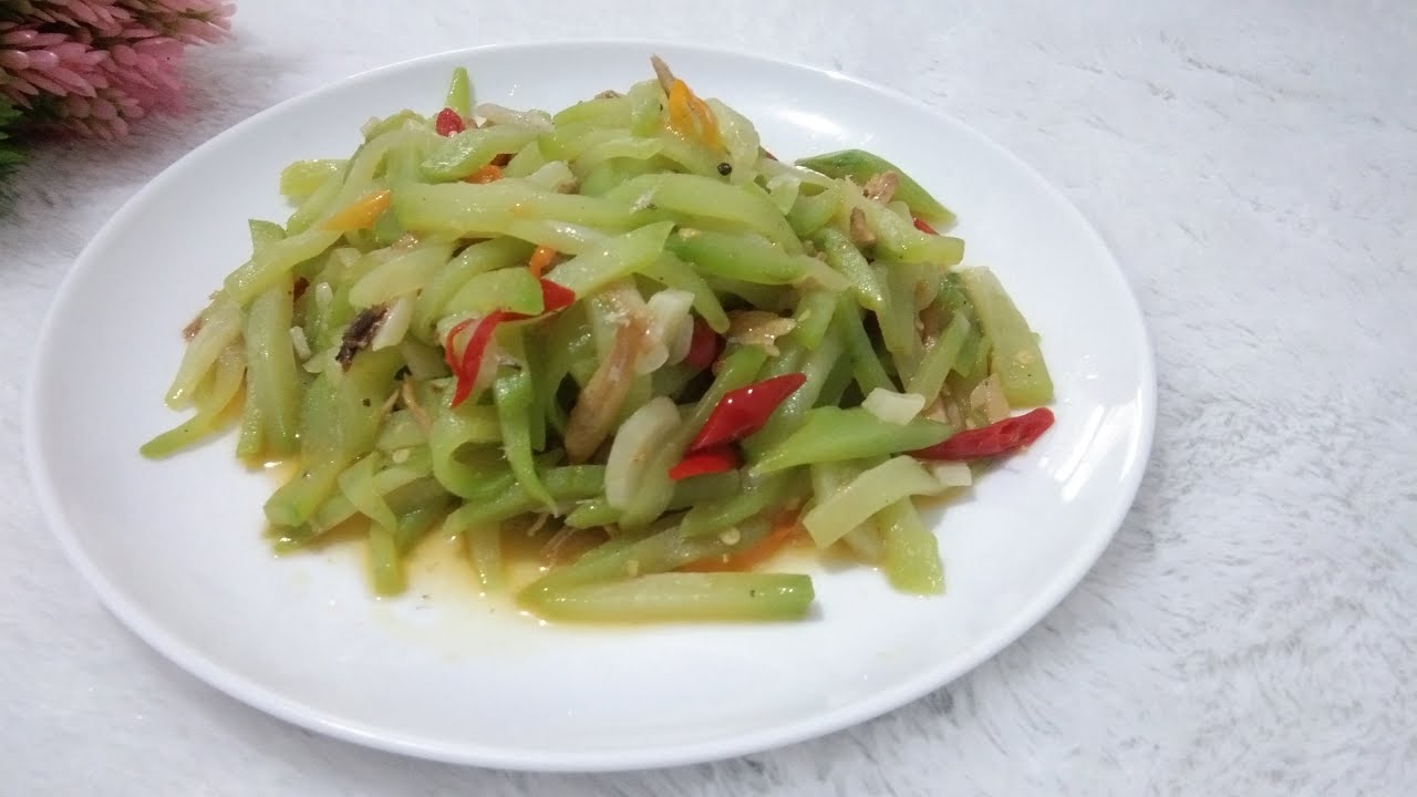 RESEP RECEH || TUMIS TERI LABU SIAM MURAH MERIAH BISA UNTUK MAKAN SATU ...